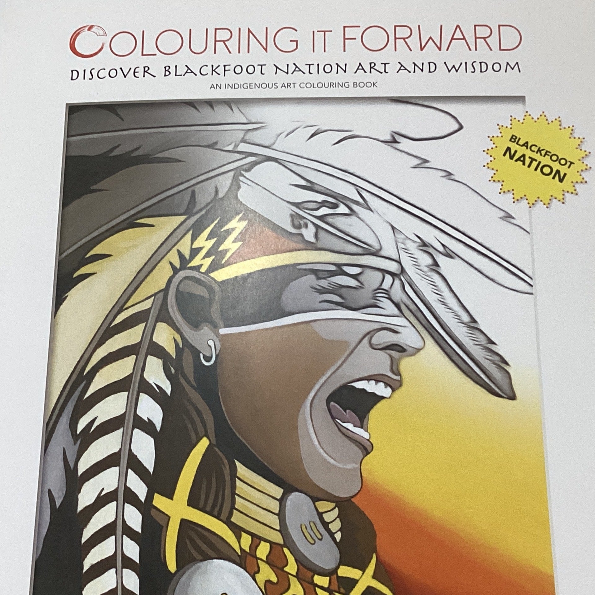 Discover Blackfoot Nation Art And Wisdom Coloring Book | Funk Haus ...