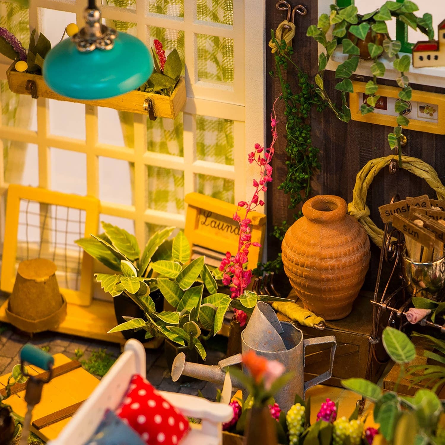 Diy miniature house miller's garden store